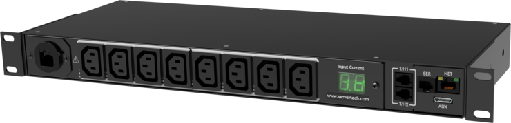 Switched POPS CWG-8H2/E 3.3kW - 7.3kW (8) C13 outlets Rack PDU | Server ...