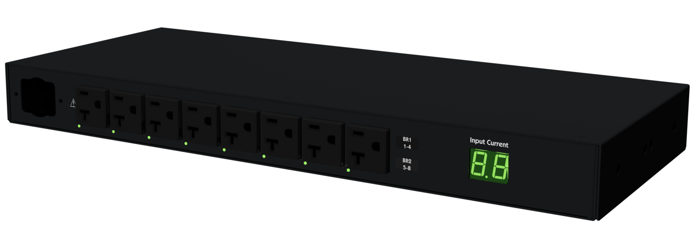 PRO1 Switched C1W08HC 1.9kW - 2.8kW (8) NEMA Outlets Rack PDU | Server ...
