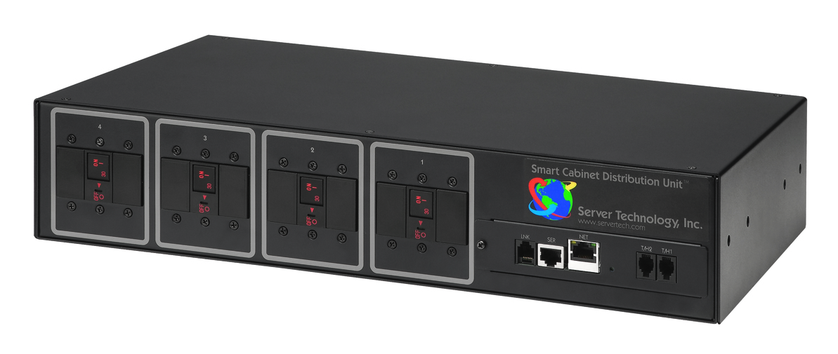 Smart CS-4HD/X/Y 14.4kW - 17.3kW (4) NEMA L15-30R outlets Rack PDU ...