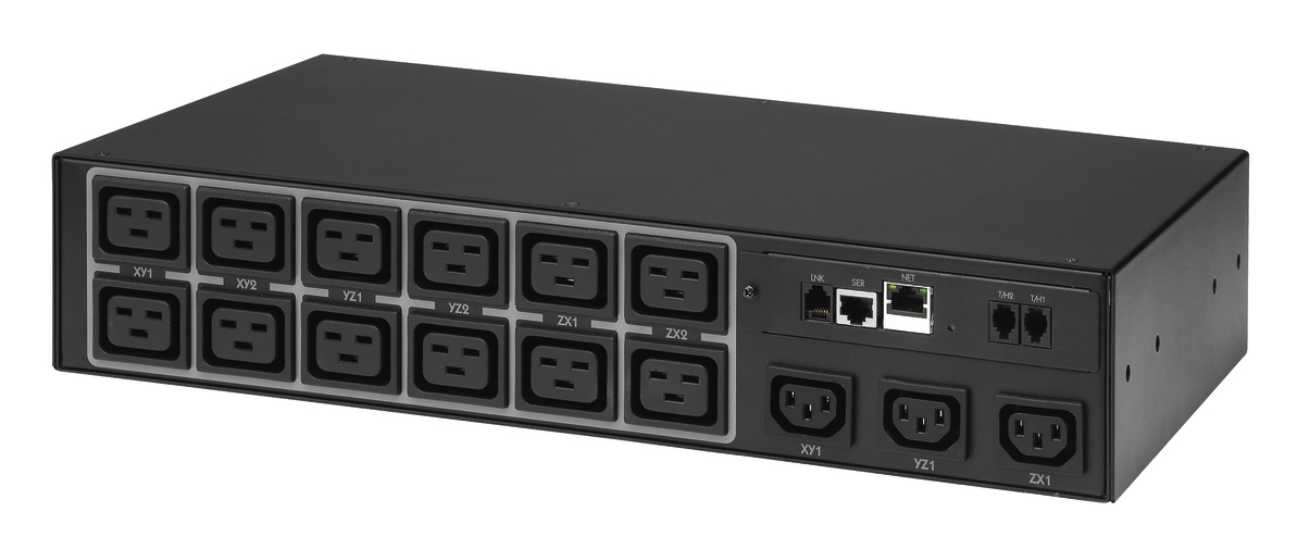 Smart CS-15HD/Y 14.4kW - 17.3kW (3) C13 & (12) C19 outlets Rack PDU ...